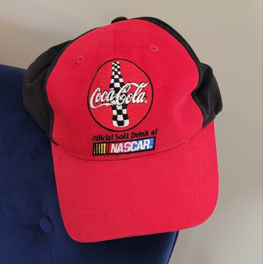 Coca-Cola Official Soft Drink Of Nascar Hat - Gem